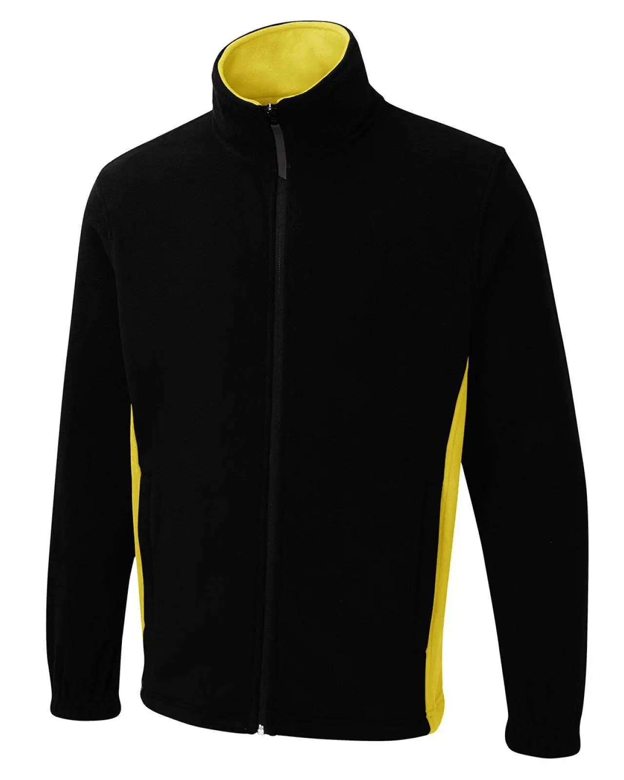Two Tone Full Zip Fleece Jacket | Uneek Clothing UNC UC617 Jacket Size ...